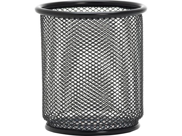 Click here for Lorell Steel Pencil Cup 3-1/2x3-7/8 Black Mesh 841... prices