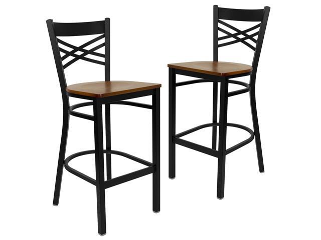 Click here for Flash Furniture Shania Industrial Metal Counter He... prices