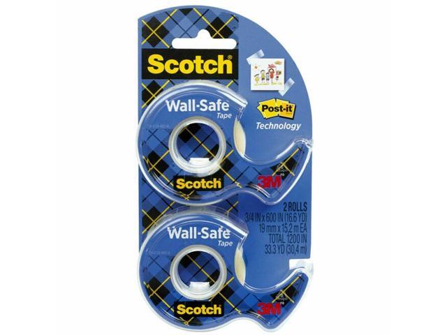 Click here for 3M Tape Roll w/Dispenser Wall-safe 3/4 x 800 2 RLS... prices