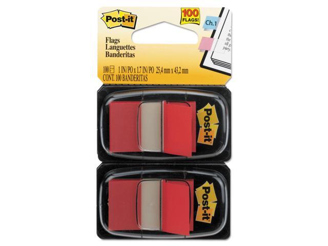 Click here for 3M 680RD2 Standard Tape Flags in Dispenser Red 100... prices