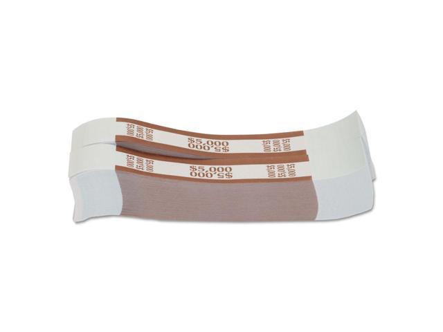 Click here for Coin-Tainer Currency Straps Brown $5 000 in $50 Bi... prices