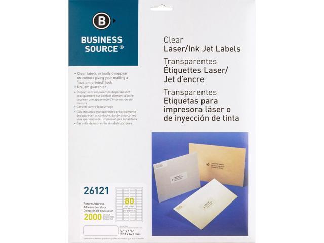 Click here for Business Source Laser Labels Return Address 1/2x1-... prices