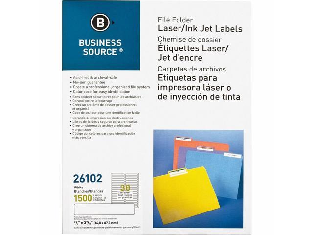 Click here for Business Source File Folder Labels Laser/Inkjet 2/... prices