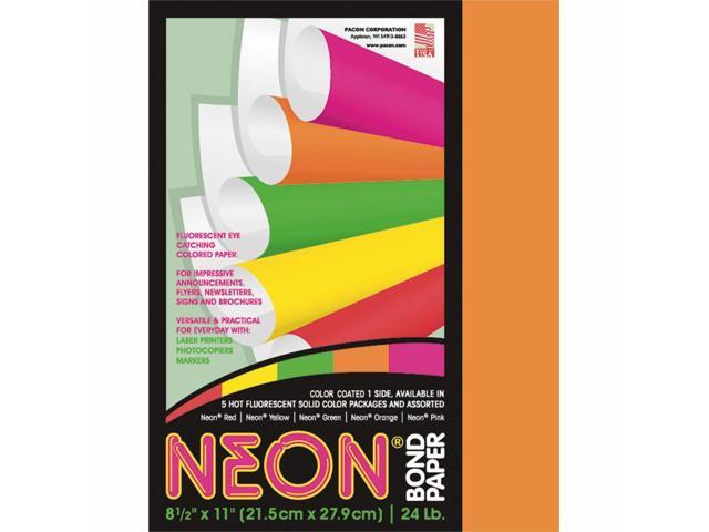 Click here for Pacon Corporation PAC104318 Neon Bond Paper- 24 lb... prices
