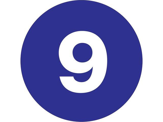 Click here for Tape Logic Number Labels 9 3 Circle Dark Blue 500/... prices