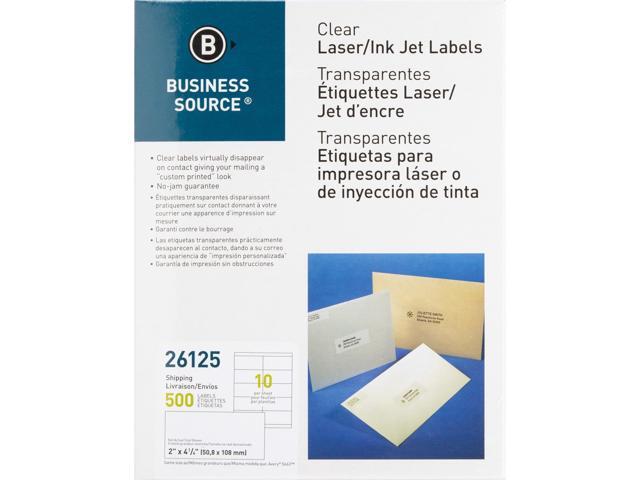 Click here for Business Source Shipping Labels Laser Permanent 2x... prices