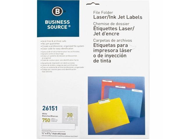 Click here for Business Source Filing Labels Laser/Inkjet 2/3x 3-... prices