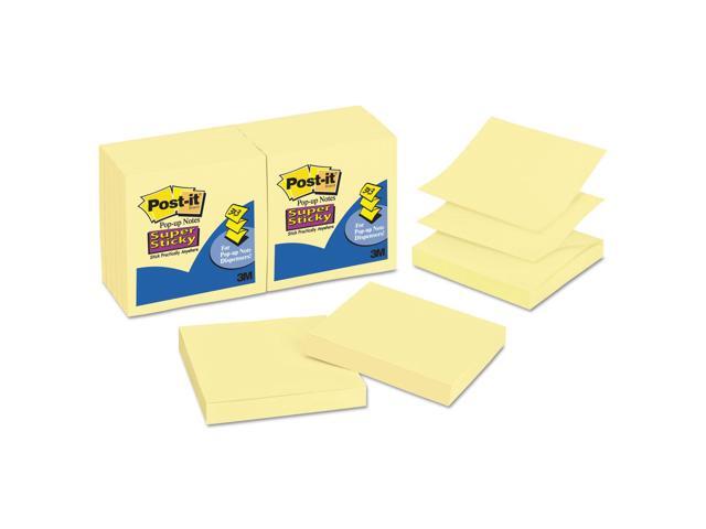 Click here for Post-it Pop-up 3 x 3 Note Refill Canary Yellow 90-... prices