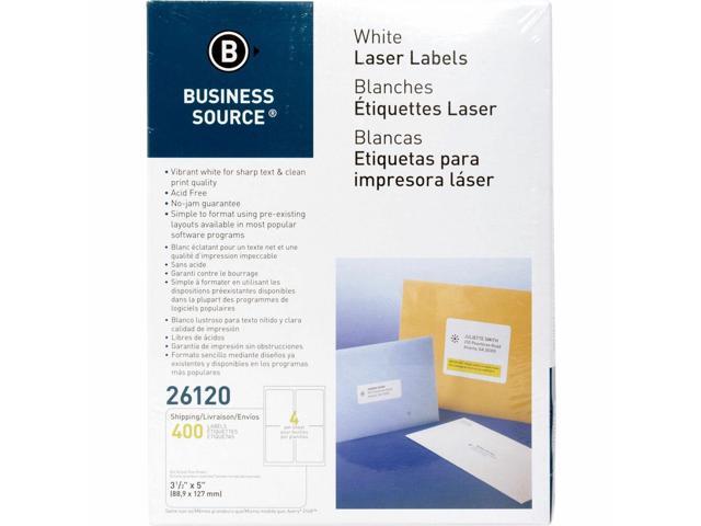 Click here for Business Source Mailing Labels Shipping Laser 3-1/... prices