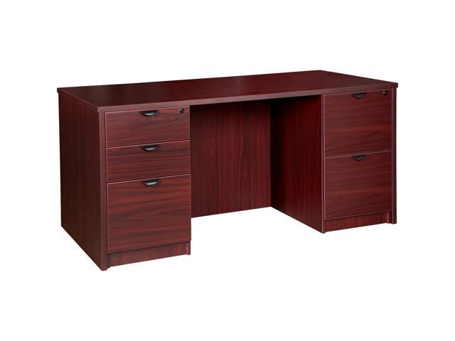 Click here for Lorell Prominence Pedestal Desk PD3066DPMY prices