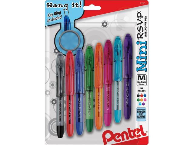 Click here for Pentel Mini Ballpoint Pen Medium Rubber Grip Nonre... prices