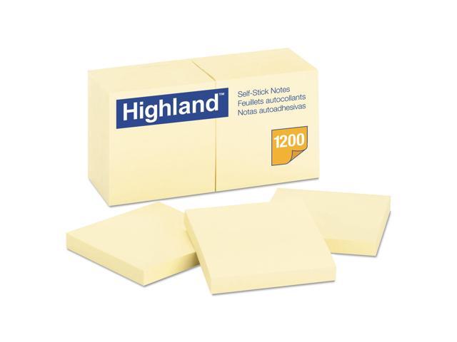 Click here for Self-Stick Notes 3 x 3 Yellow 100-Sheet 12/Pack prices