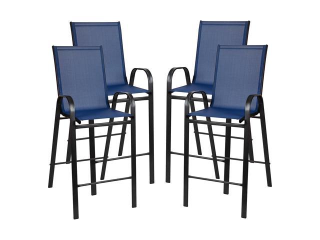 Click here for Flash Furniture 24 High Black Metal Indoor-Outdoor... prices