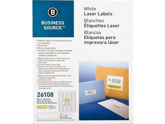 Click here for Business Source Mailing Labels Return Address Lase... prices