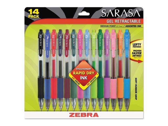 Click here for Zebra Sarasa Retractable Gel Pen Assorted Ink Medi... prices