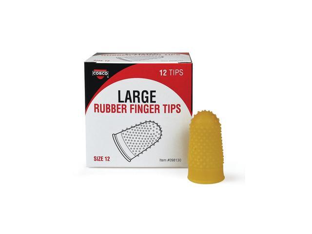 Click here for Cosco Size 12 Large Finger Pads Yellow Dozen 50616... prices