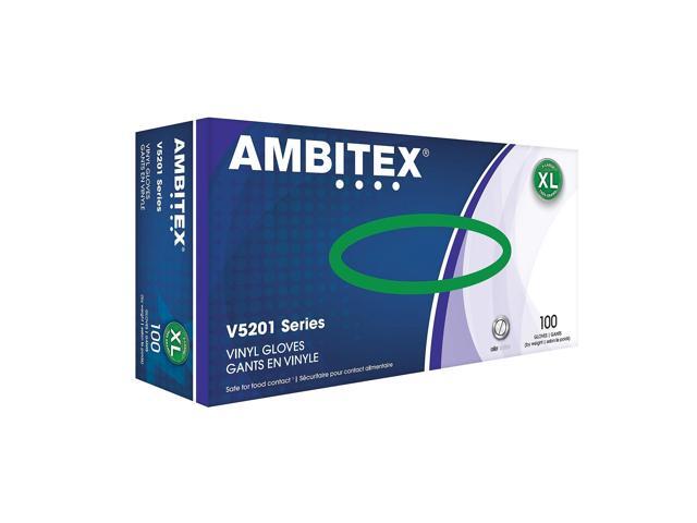 Click here for Ambitex V5201 Series Latex Free Clear Vinyl Gloves... prices