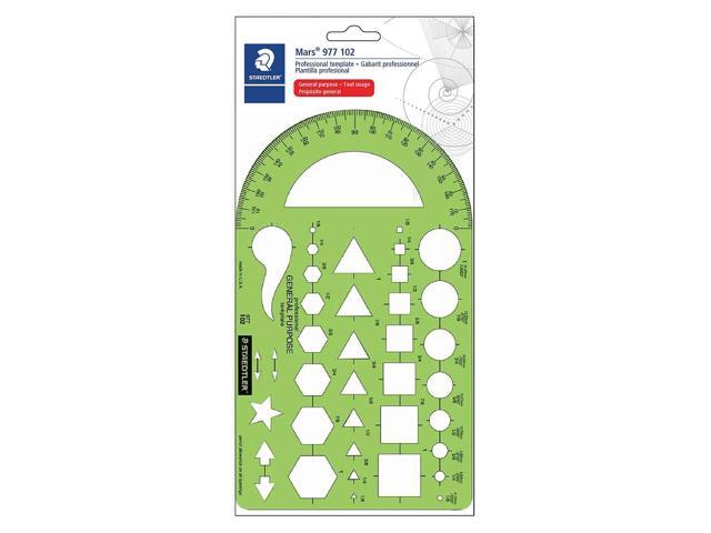 Click here for Staedtler Mars General Purpose Template 977 prices