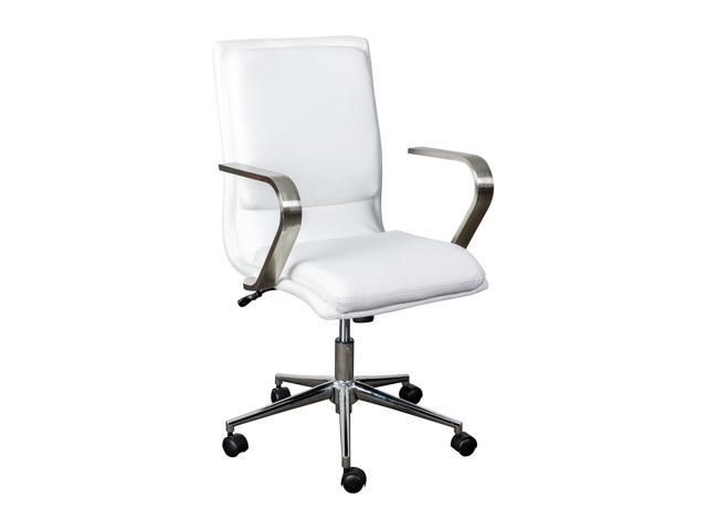 Click here for Flash Furniture James LeatherSoft Swivel Mid-Back... prices