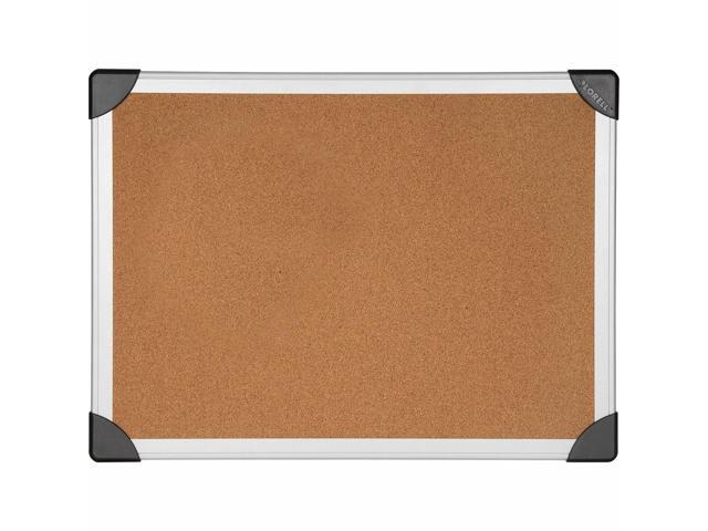Click here for Lorell Cork Board 3x2 Aluminum Silver/Brown 19191 prices