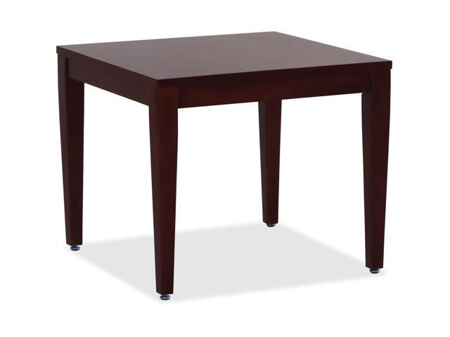 Click here for Lorell Wood Corner Table 23-3/5x23-3/5x20 Mahogany... prices