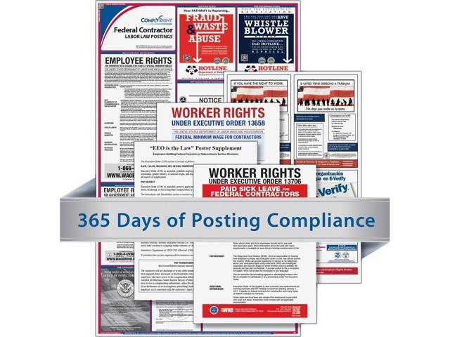 Click here for ComplyRight Federal Contractor Labor Law Poster Se... prices