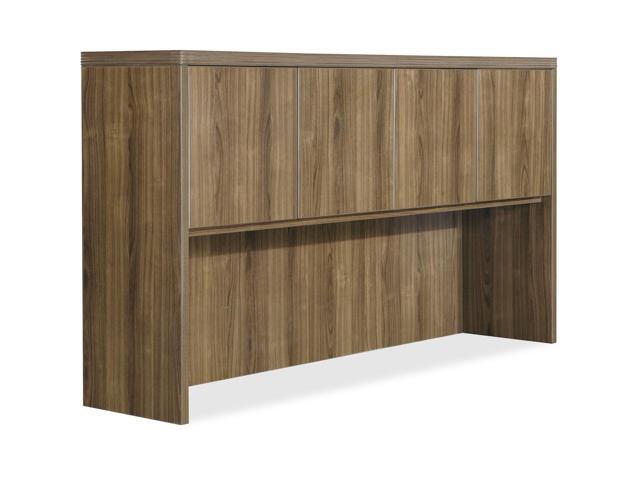 Click here for Lorell Top 1-1/2 Hutch w/Drs 15x66x37 Walnut 34321 prices