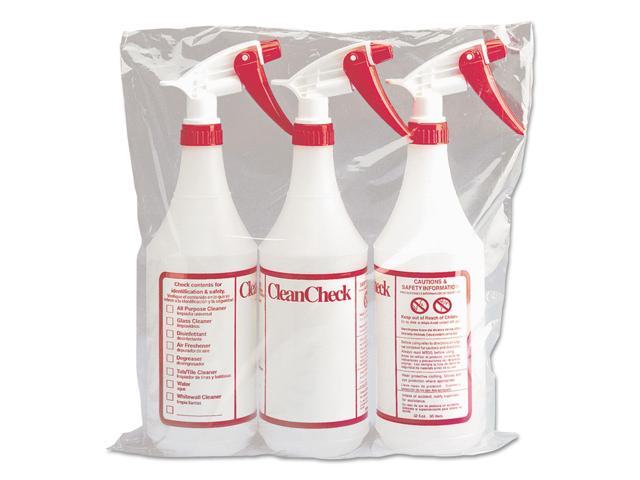 Click here for Boardwalk Trigger Spray Bottle 32 oz Clear/Red HDP... prices