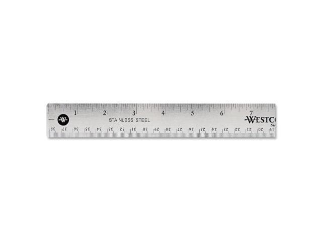 Click here for Westcott Ruler  15 Inch  Stainless Steel 15 Stainl... prices