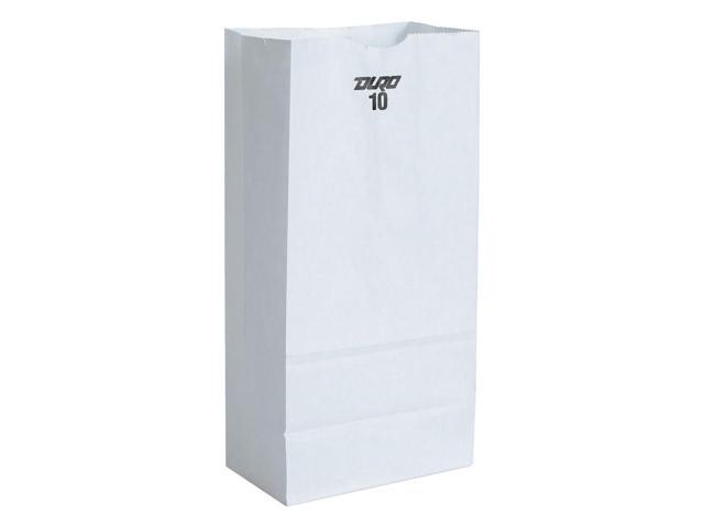 Click here for DURO BAG #10 Paper Grocery Bag 35lb White Standard... prices