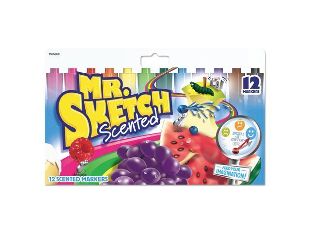Click here for Mr. Sketch Scented Watercolor Marker Chisel Tip 12... prices