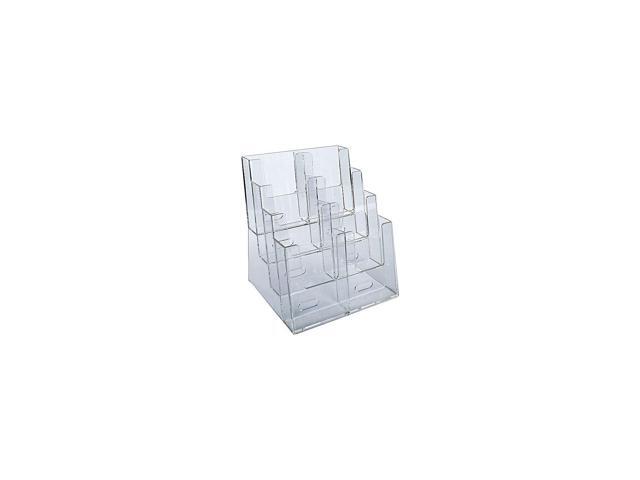 Click here for Azar Displays Four-Tier Trifold Brochure Holder Cl... prices