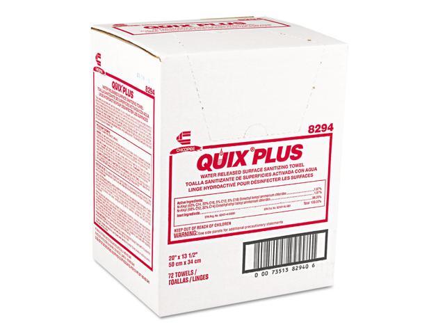 Click here for Quix Plus Cleaning and Sanitizing Towels 13.5 x 20... prices