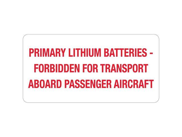 Click here for Tape Logic Labels Primary Lithium Batteries 2 x 4... prices