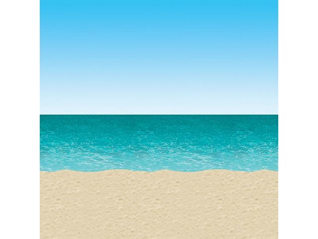 Click here for Beistle Ocean and Beach Backdrop (52001) prices