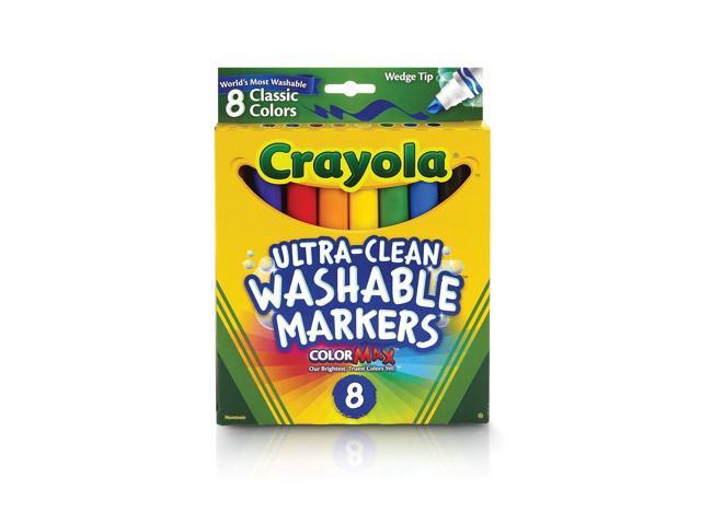 Click here for Crayola Ultra-Clean Washable Markers Wedge Tip 58-... prices