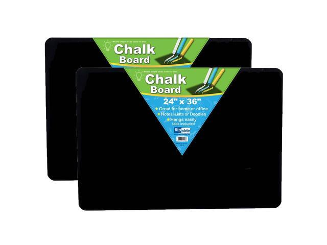 Click here for Flipside Chalk Board Frameless 24 x 36 Pack of 2 F... prices