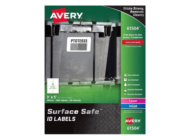Click here for Avery Labels Removable Surface Safe 3x5 200/PK WE... prices