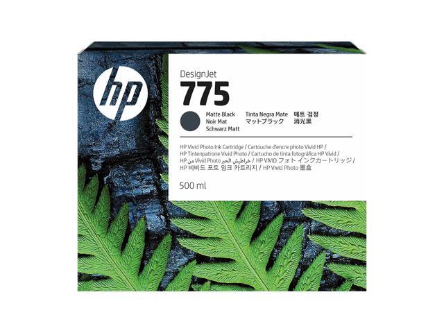 Click here for HP 775 500-ml Matte Black Ink Cartridge  1XB22A prices