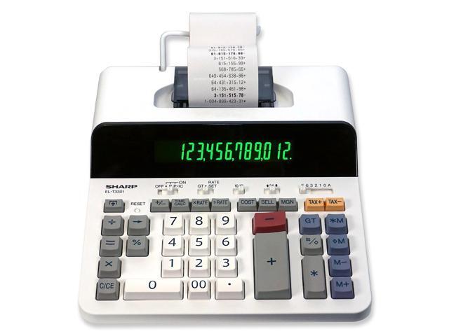 Click here for Sharp ELT3301 12-Digit Thermal Printing Calculator... prices