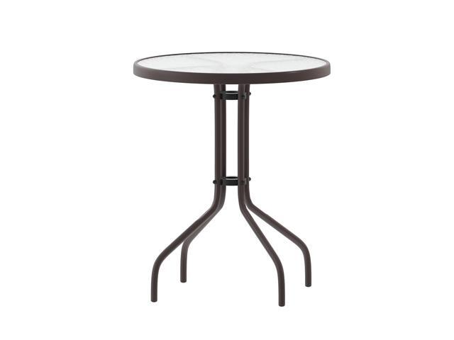 Click here for Flash Furniture Bellamy Round Tempered Glass and M... prices