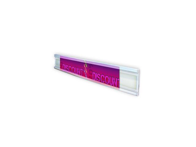 Click here for Azar Displays 1.25 x 72 Plastic C-Channel 600053 prices