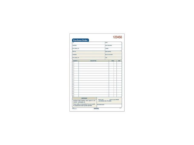 Click here for Adams 2-Part Carbonless Purchase Requisitions Book... prices