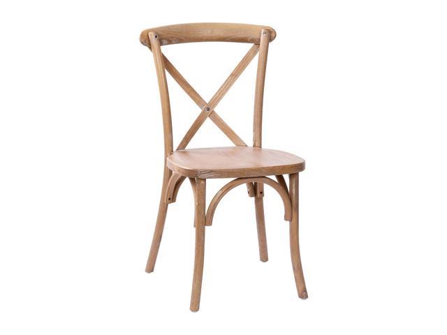 Click here for Flash Furniture Advantage Wood X-Back Chair Armles... prices