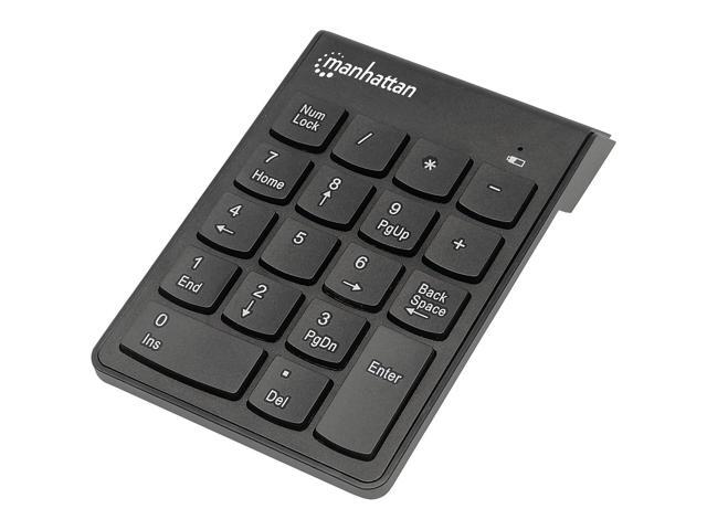 Click here for Manhattan Numeric Wireless Keypad Black ICI178846 prices