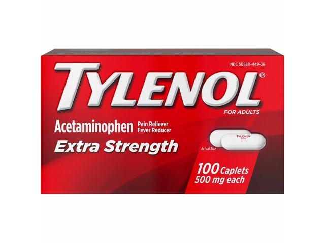 Click here for Tylenol Extra Strength Caplets 500mg 100/BX Red 04... prices