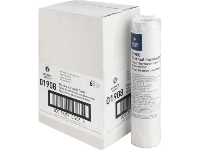 Click here for Business Source Fax Paper 1/2 Core H Sensitivity 8... prices