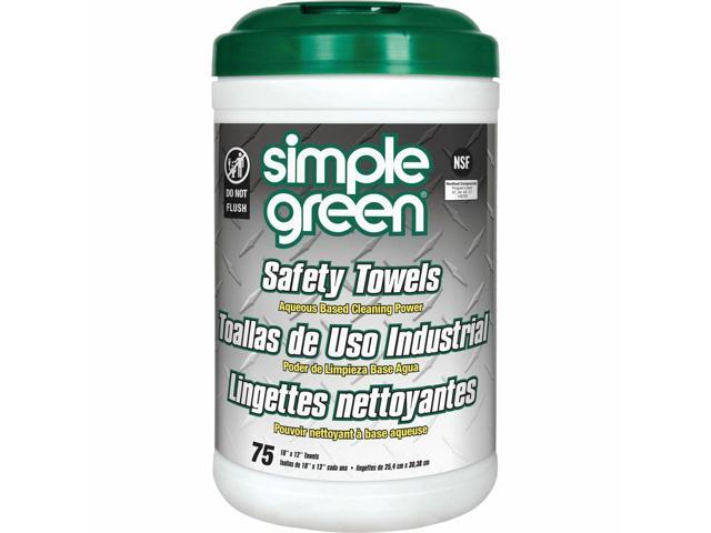 Click here for Simple Green Safety Towels 10 x 11 3/4 75/Canister... prices