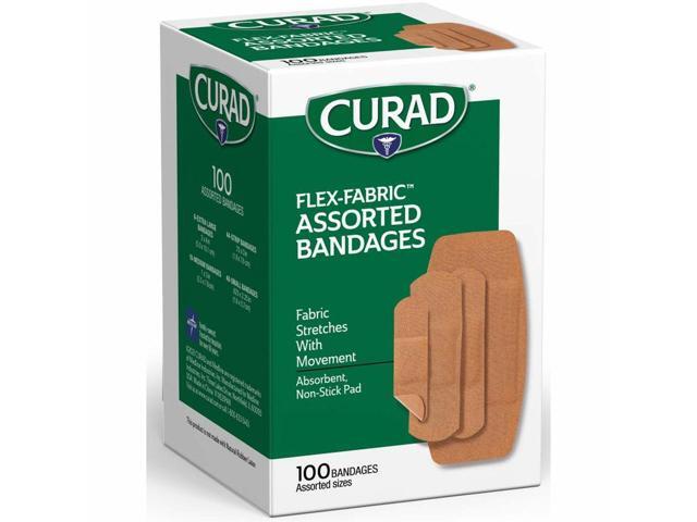 Click here for Medline Bandages Flex Fabric 100/BX Assorted CUR07... prices