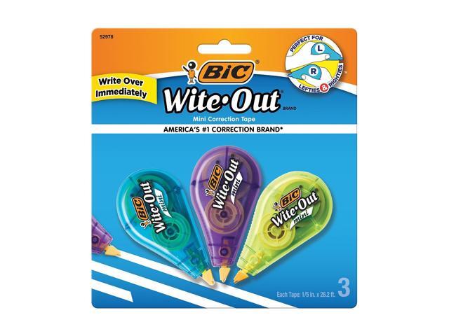 Click here for BIC Wite-Out Mini Correction Tape White 3/Pack (WO... prices